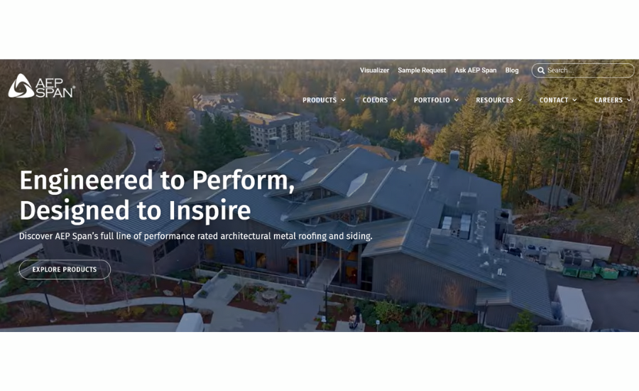 AEP Span Launches New Website | Building Enclosure