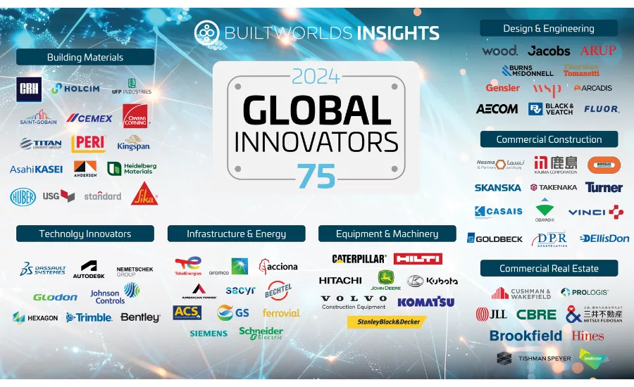 BuiltWorlds Recognizes 75 Global Innovators Across the Buildings and ...