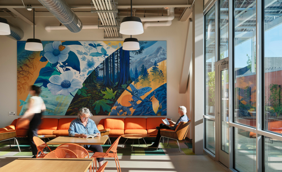 Hennebery Eddy Designs Multnomah County Library Operations Center ...