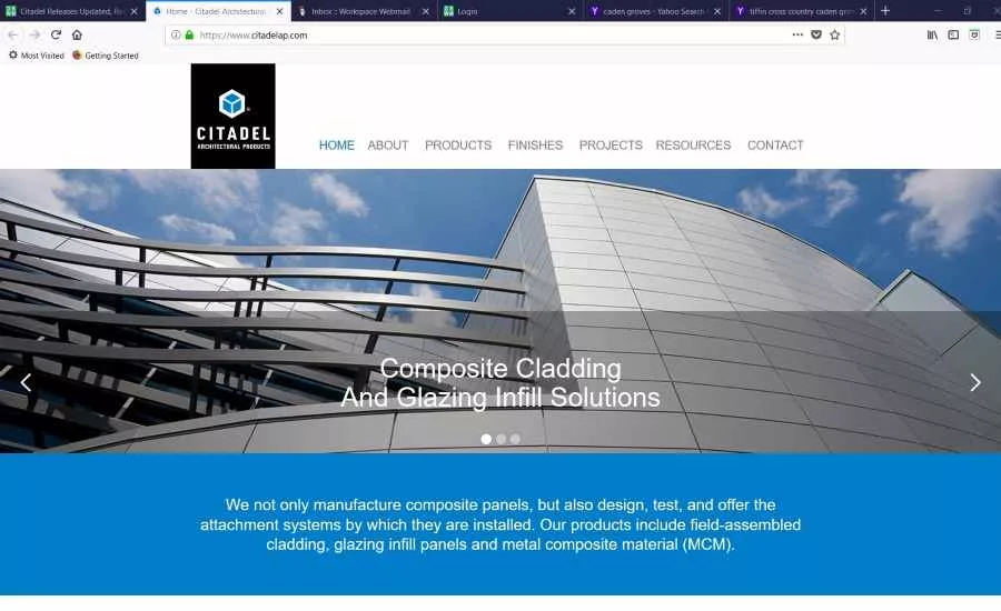 Citadel Architectural Products Relaunches Website | 2018-08-29 ...