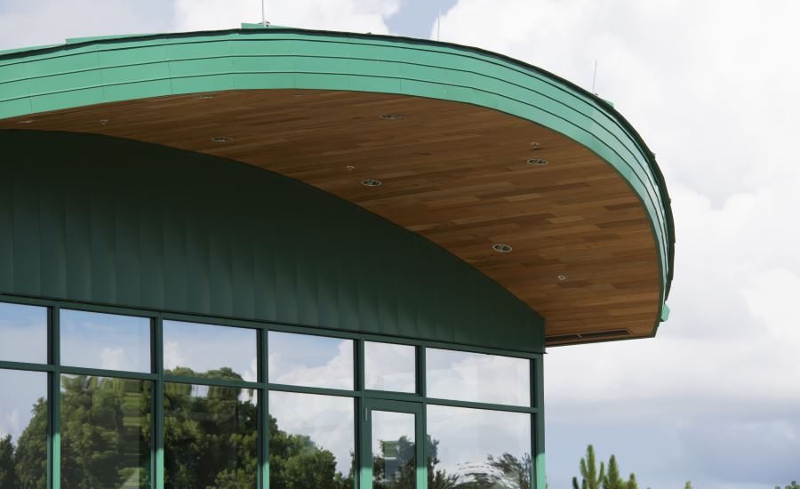 Boathouse's Curved Metal Roof Marries Form to Function | 2020-08-14 ...